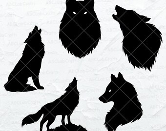 Howling Wolf SVG | Wolf Svg | Mountain Wolf Svg | Wolf Pack Svg | Wolf Shirt | Wolf Clipart ...