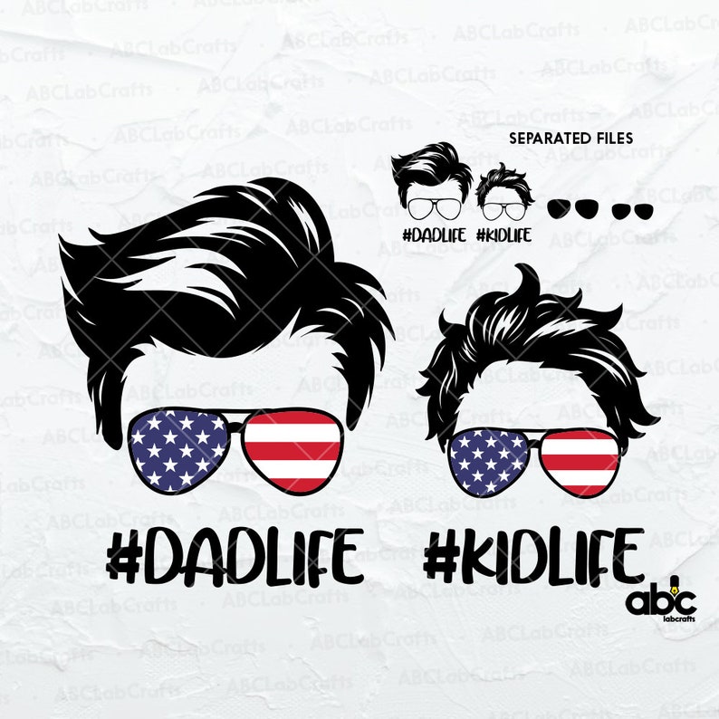 Dad Life Kid Life Svg Dad Life Cut Files Dad Life Png | Etsy