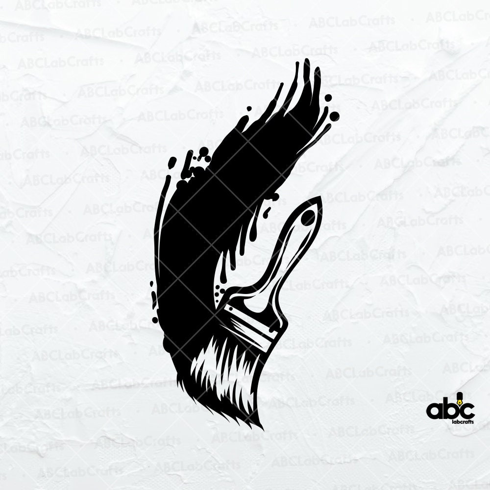 Paint Brush Svg File Wall Paint Svg Wall Painting Svg - Etsy UK
