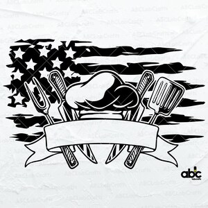 US Chef Monogram Svg File Chef Tools Svg Restaurant Svg Cook Svg Chef ...