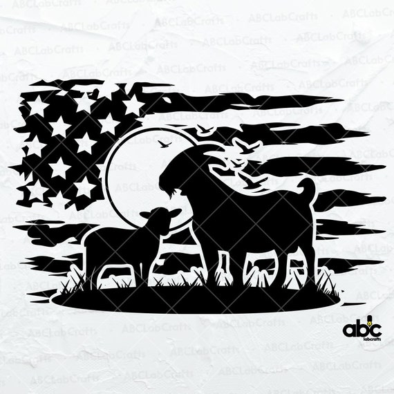 USA Goat Farm Svg File US Goat Svg Farmer Svg Farm - Etsy India