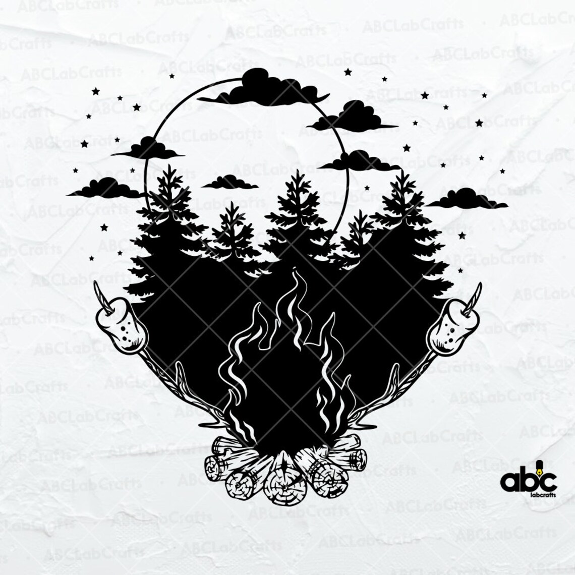 Outdoor Campfire Svg File Camping Svg Camp Life - Etsy