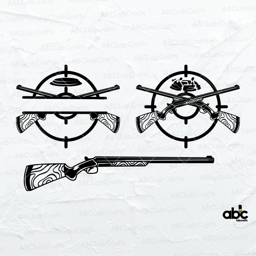 Shotgun Monogram Svg File Shotgun Svg Shotgun Clipart - Etsy Australia