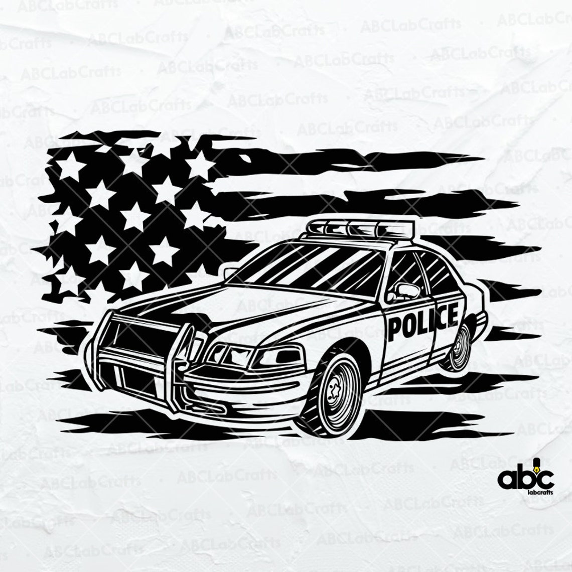 US Police Car Svg File | Patrol Car Svg | US Policeman Svg | Police Dad ...