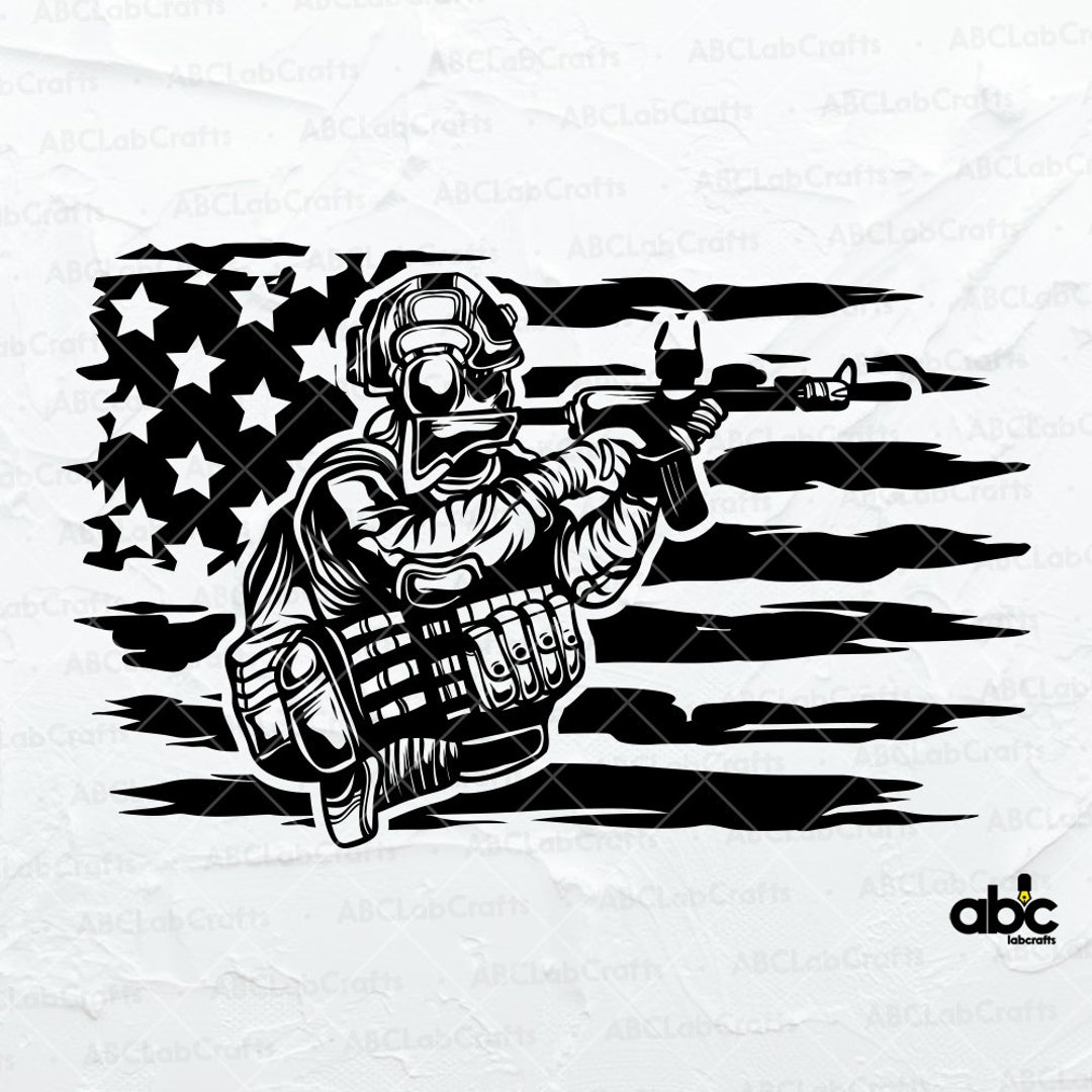 USA Military Svg File | Patriotic Svg | Military Svg | Army Svg | Us ...