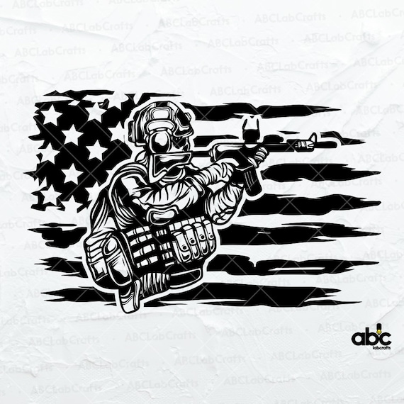 USA Military Svg File Patriotic Svg Military Svg Army | Etsy