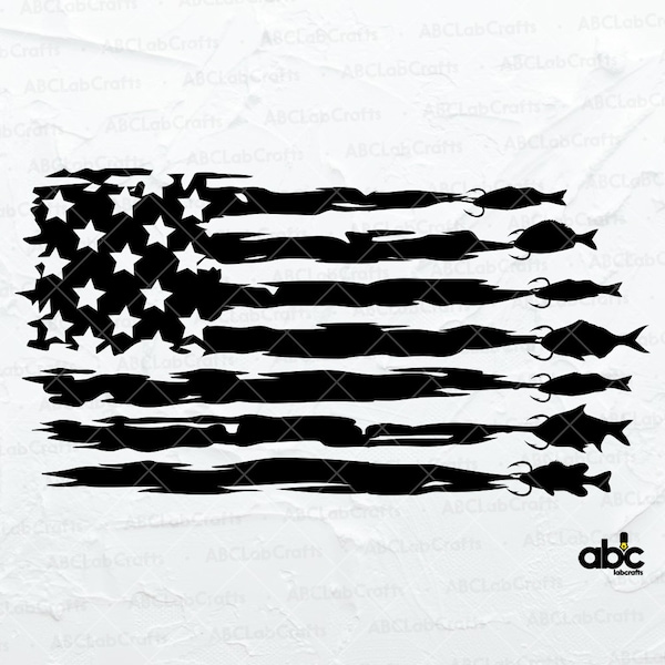 Fishing Flag Svg - Etsy