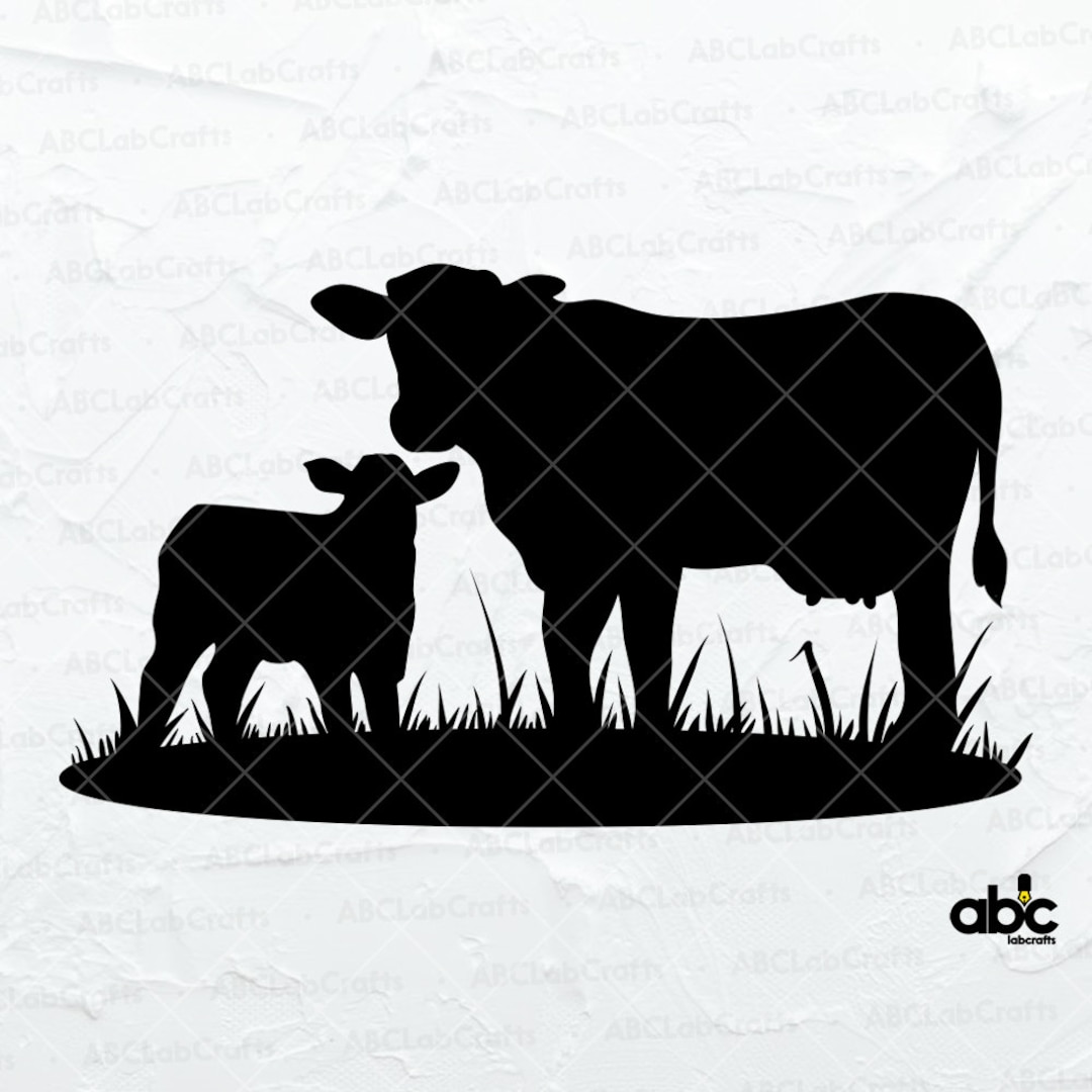 Cow Farm Svg File | Cow Svg | Farmer Svg | Farm Animal Svg | Cow Png ...