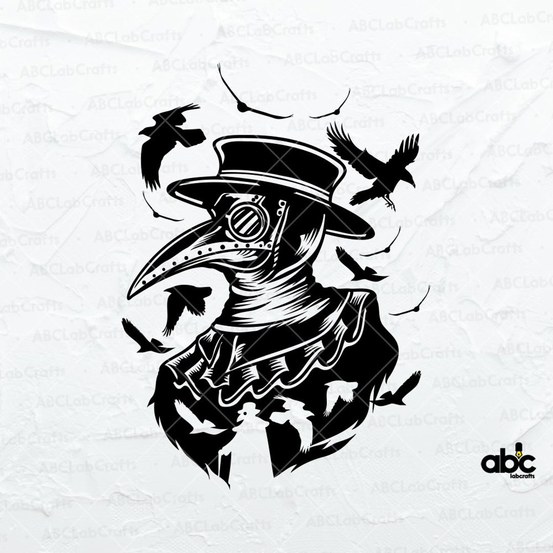 Plague Doctor Svg File | Halloween Svg | Witch Doctor | Medieval ...
