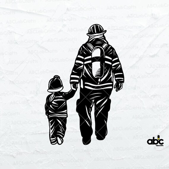 Firefighter Svg File First Responder Svg 911 Svg Rescue | Etsy