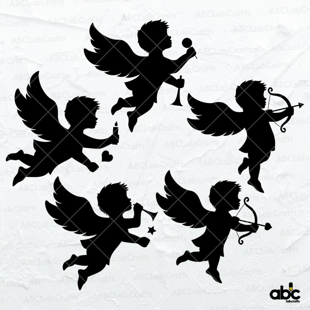 Cupid Svg Bundle | Valentine's Day Svg | Love Svg | Cupid Png | Cupid ...