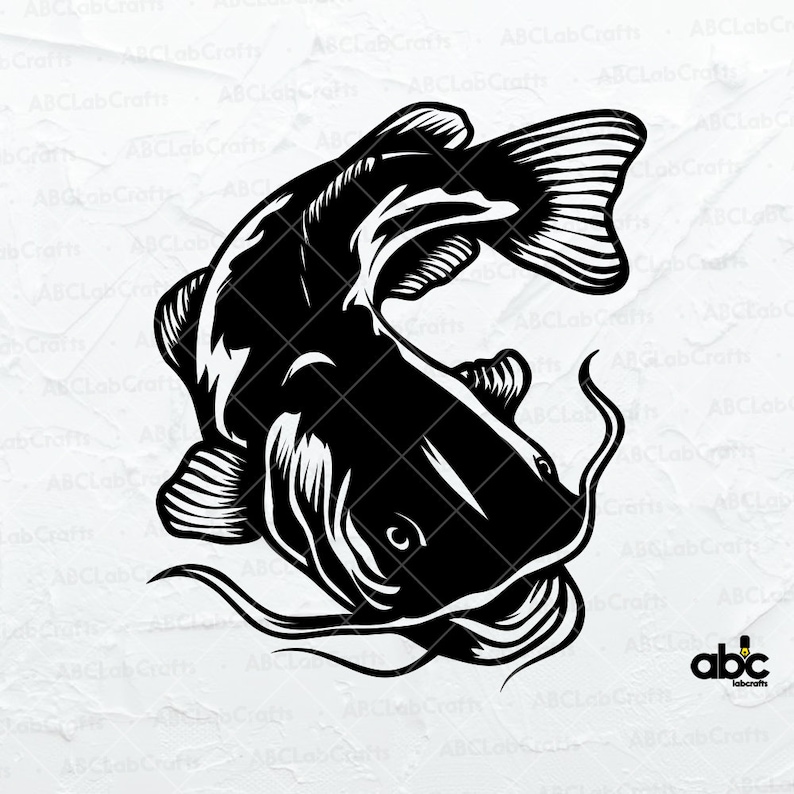 Catfish Svg File | Catfish Fishing Svg | Fishing Svg | Fishing Cut File ...