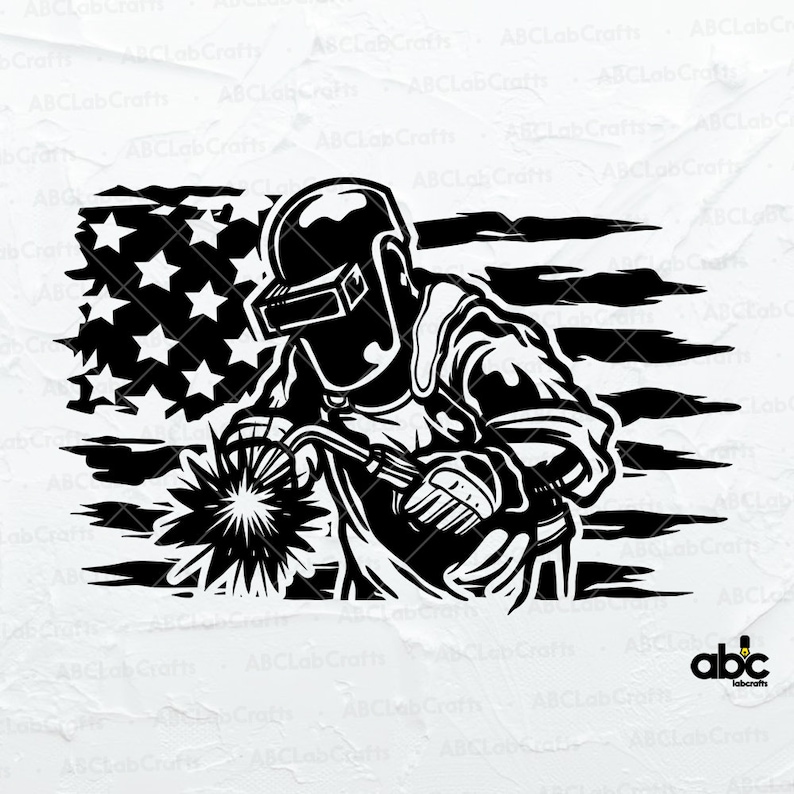 Welding USA Flag Svg American Welder Svg Welding Steel - Etsy
