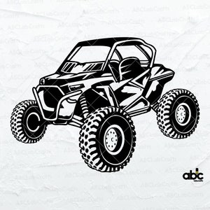 Rzr Atv Svg File | Atv Clipart | Atv Cutting File | Atv off Road Svg ...