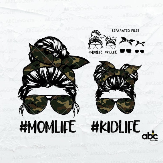 Mom Life Kid Life Svg Mom Life Kid Life Png Mom Daughter | Etsy