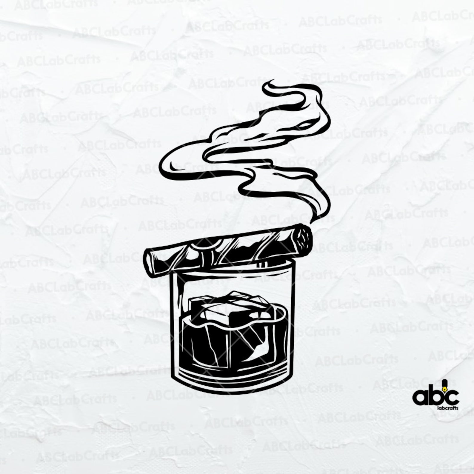 Cigar and Whiskey Svg Tobacco Svg Cigar Smoking Svg - Etsy