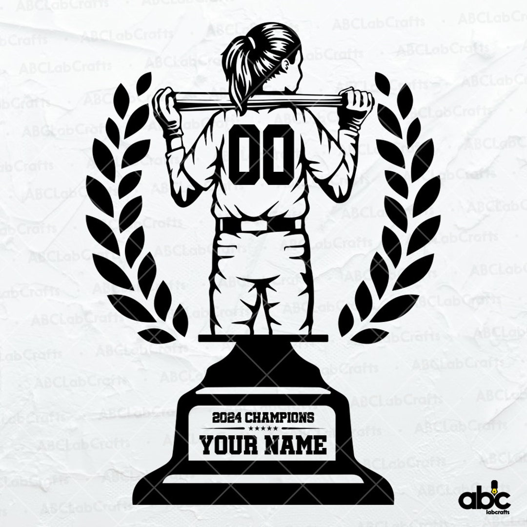 Personalized Champion Name Svg | Baseball Player Svg | Baseball Mom Svg ...