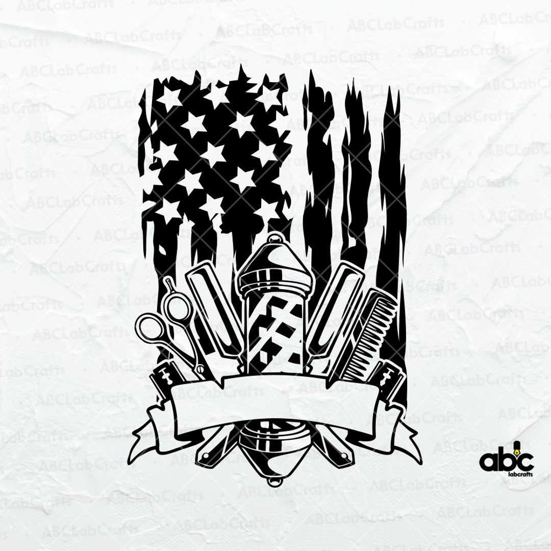 US Barbershop Svg File | Barber Svg | Hair Stylist Svg | Salon Svg ...