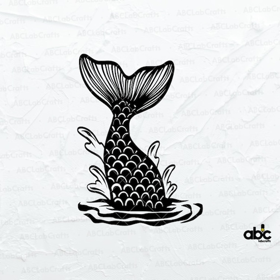 Mermaid Tail Svg Mermaid Svg Fish Tail Svg Mermaid Png - Etsy