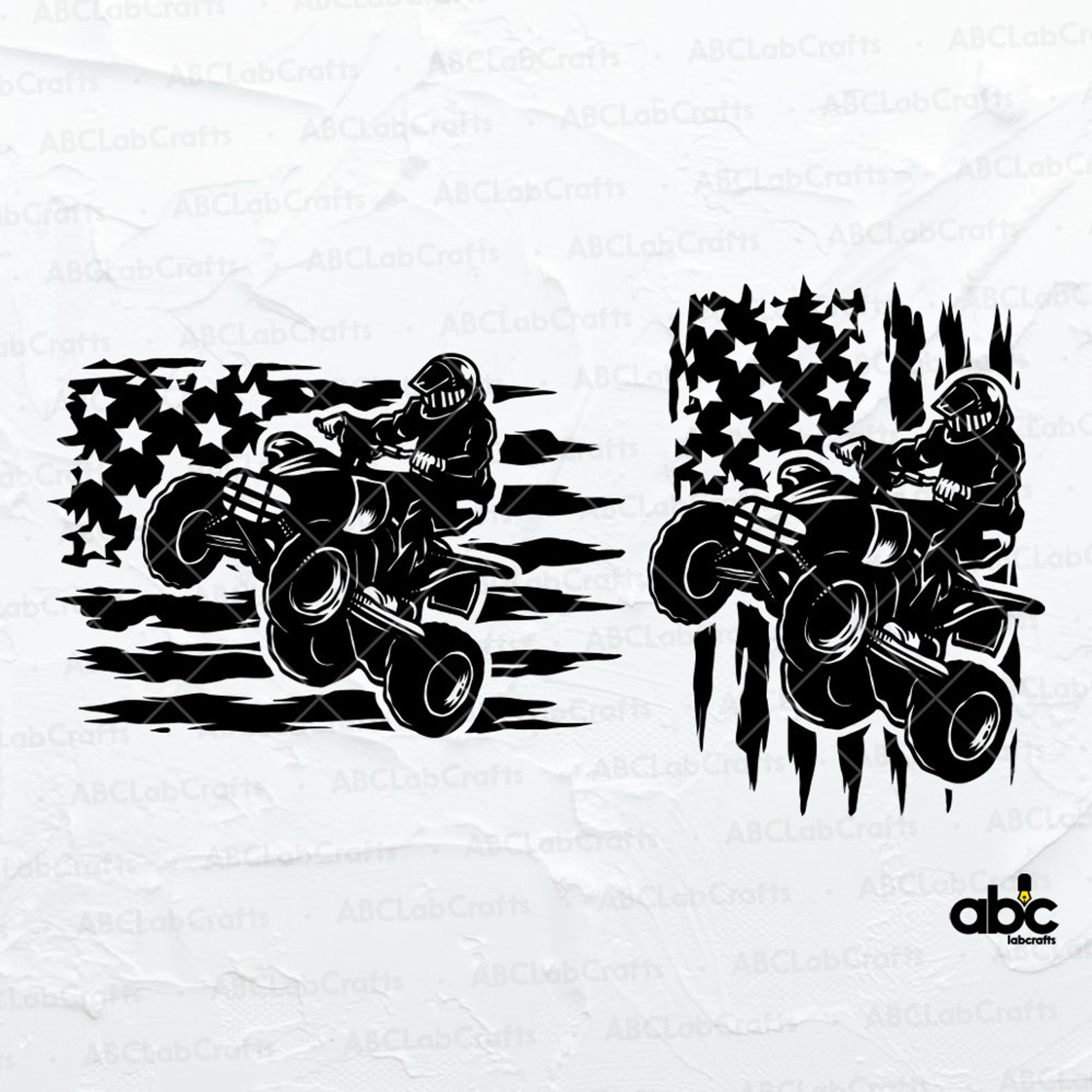 US 4 Wheeler Svg File ATV Svg Atv Clipart Quad Riding - Etsy