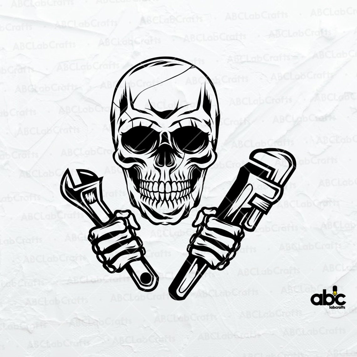 Plumber Skull Svg File Skull Svg Plumber Skull Svg - Etsy