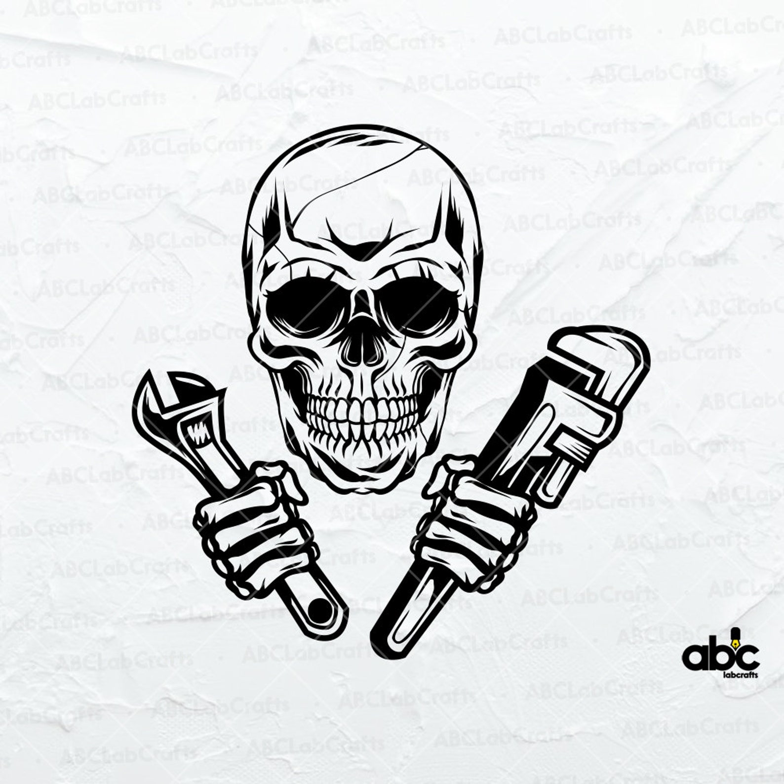 Plumber Skull Svg File Skull Svg Plumber Skull Svg - Etsy