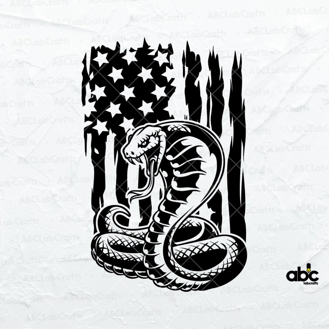 US Cobra Snake Svg File | Snake Head Svg | Snake Svg | Snake Shirt Svg ...