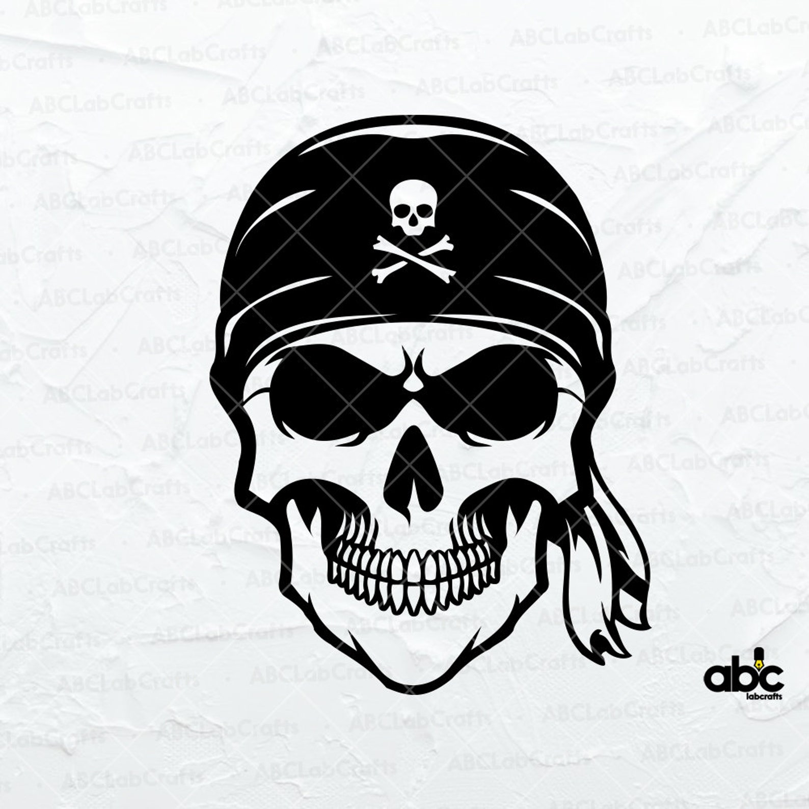 Pirate Skull Svg File Pirate Svg Skull Svg Pirate Clipart Pirate Cut ...