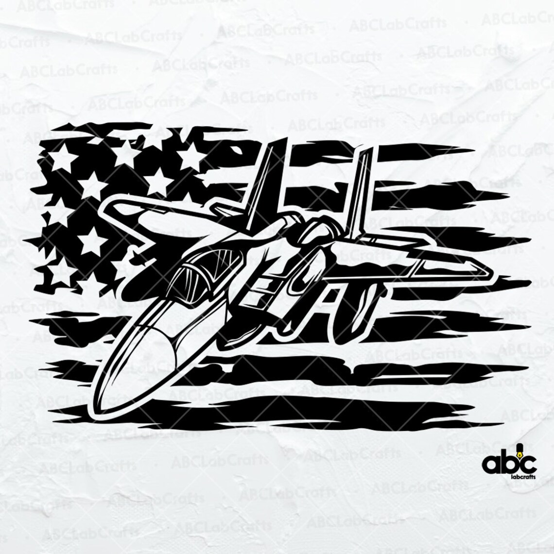 US Fighter Jet Svg File Airplane Pilot Svg Combat Plane | Etsy