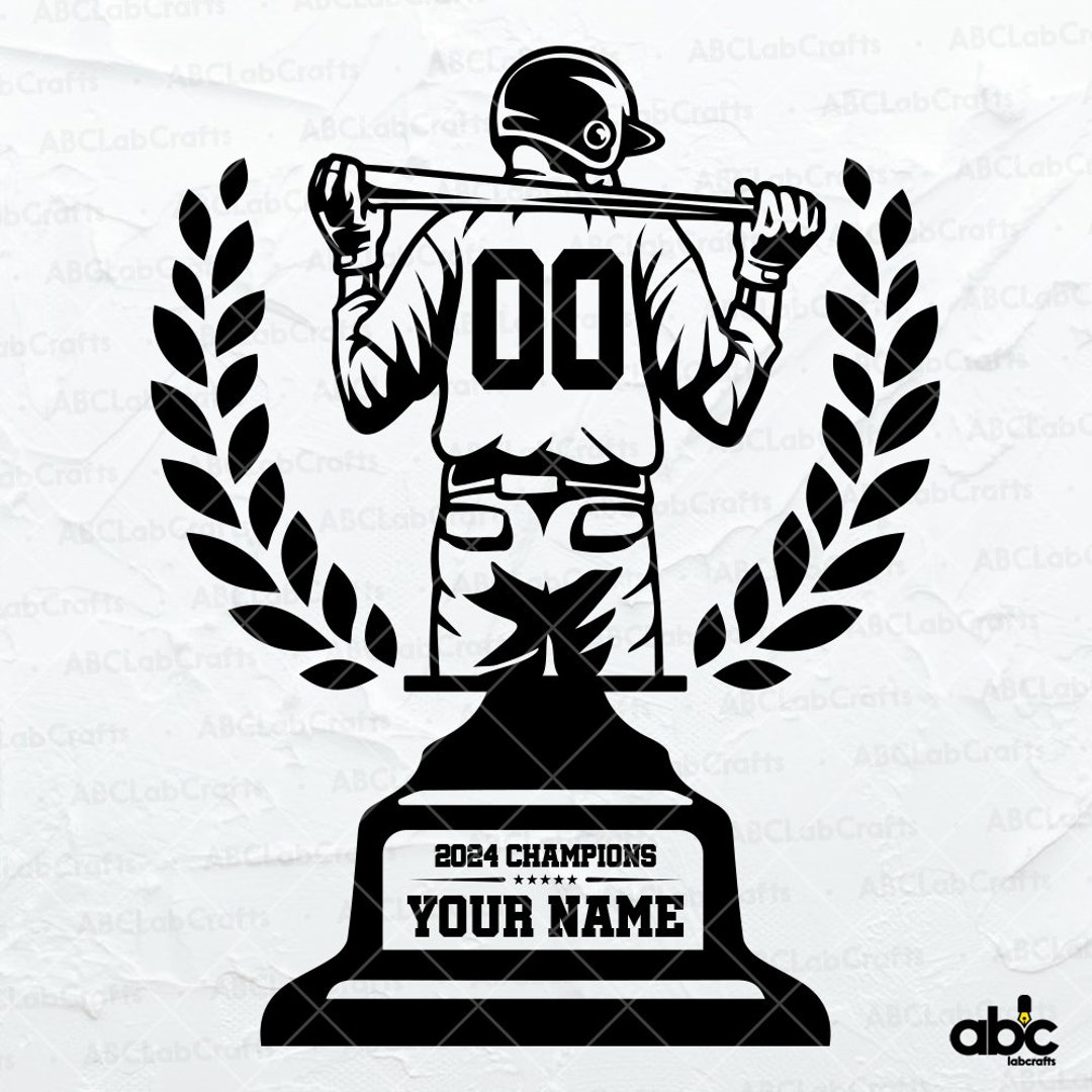 Personalized Champion Name Svg | Baseball Player Svg | Baseball Mom Svg ...