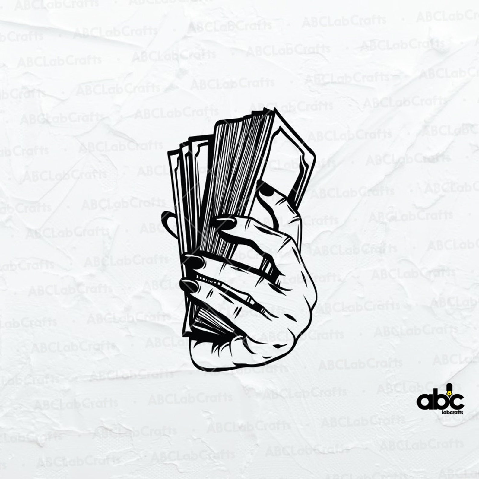 Hand Holding Dollar Svg File Dollar Svg Dollar Bill Svg - Etsy