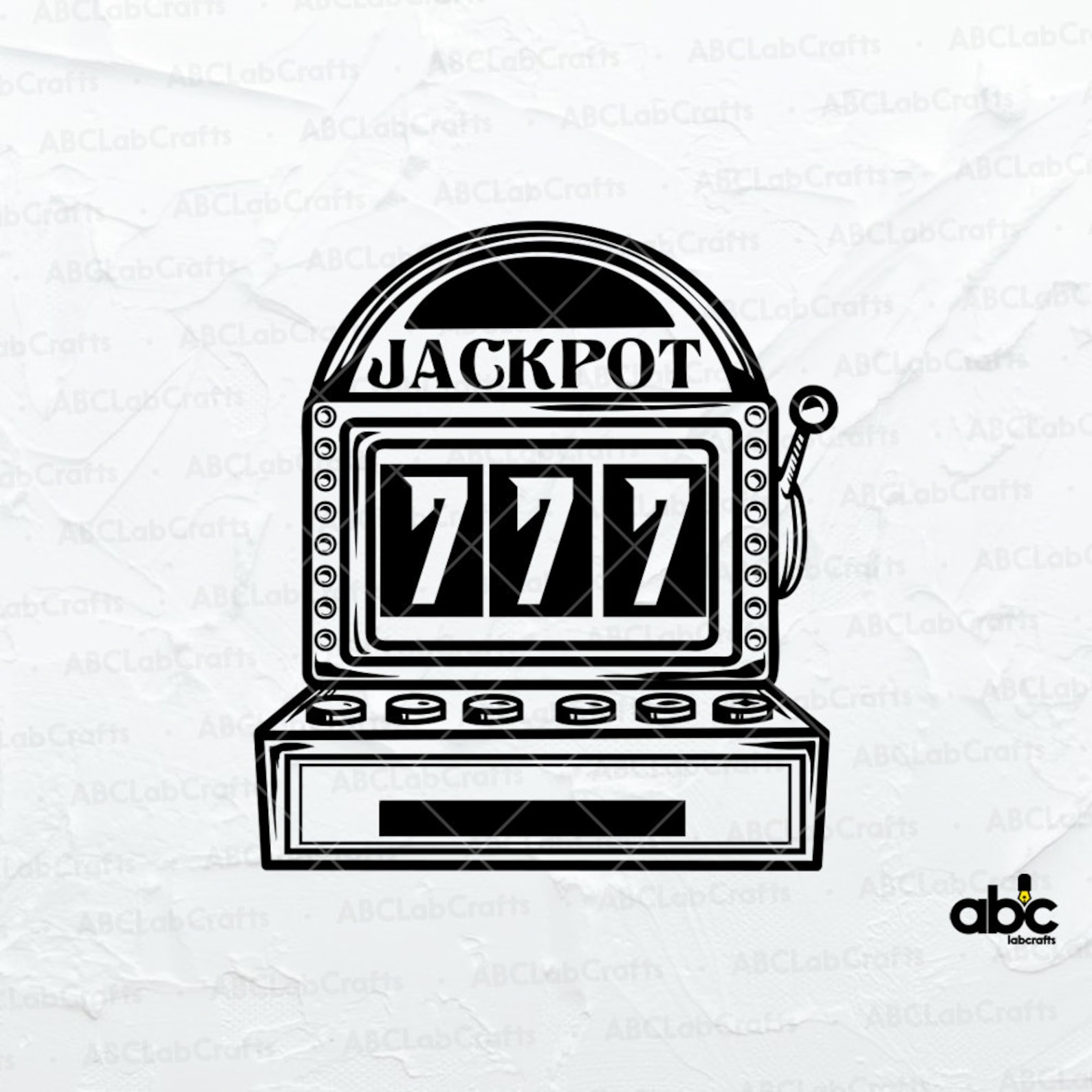 Slot Machine Svg File Gambling Svg Casino Svg Slots Svg - Etsy