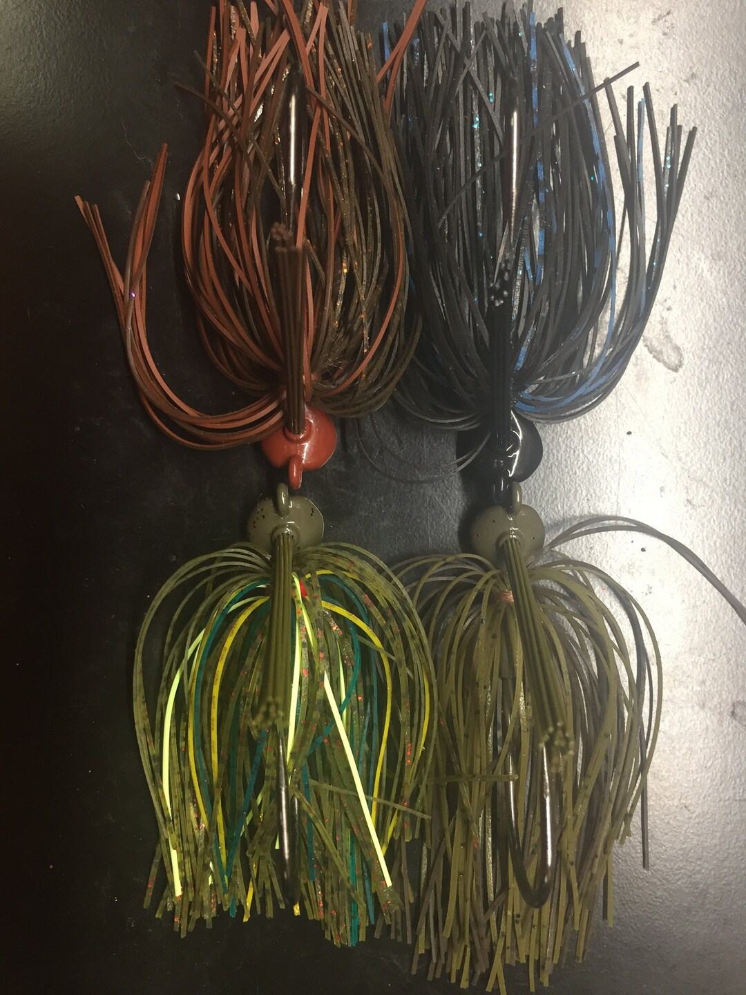 Hand-tied Tungsten Bass Jig - Etsy