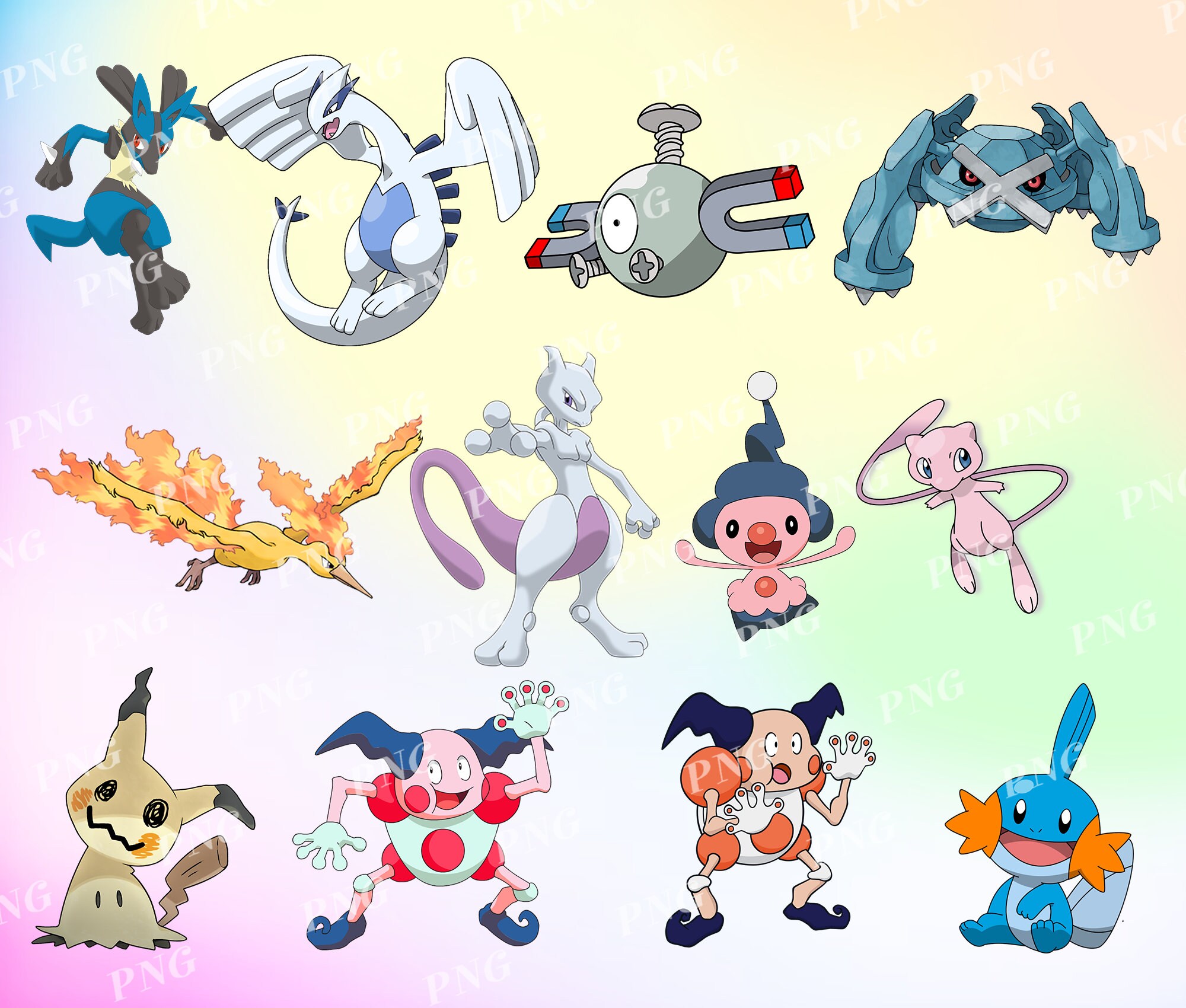 99 Designs Poke Monster Png Bundle, Cartoon Png Designs, Cartoon ...