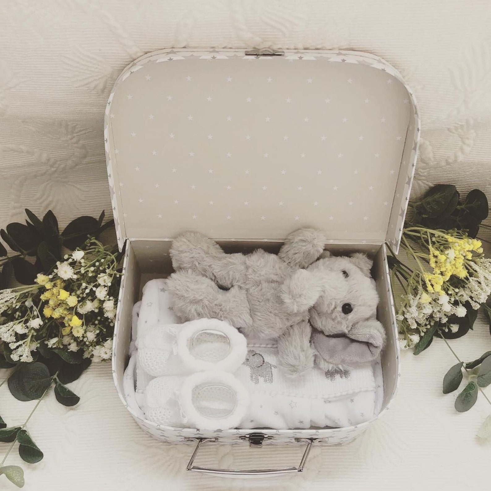 Grey Elephant Baby Hamper Baby Gift Unisex Baby Hamper Baby - Etsy UK