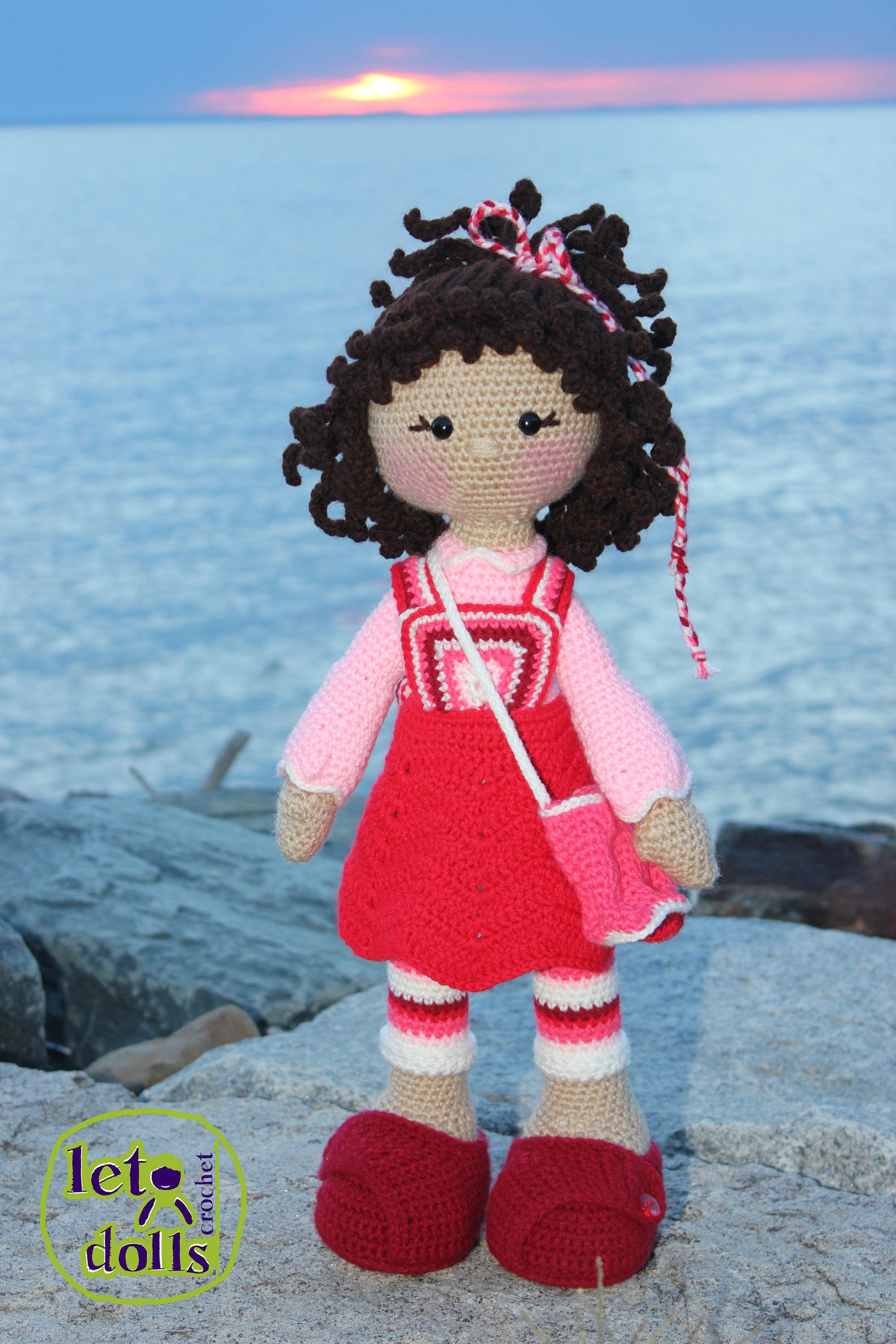 Nora Large Crochet Doll Pattern 21/53cm Tall Amigurumi - Etsy