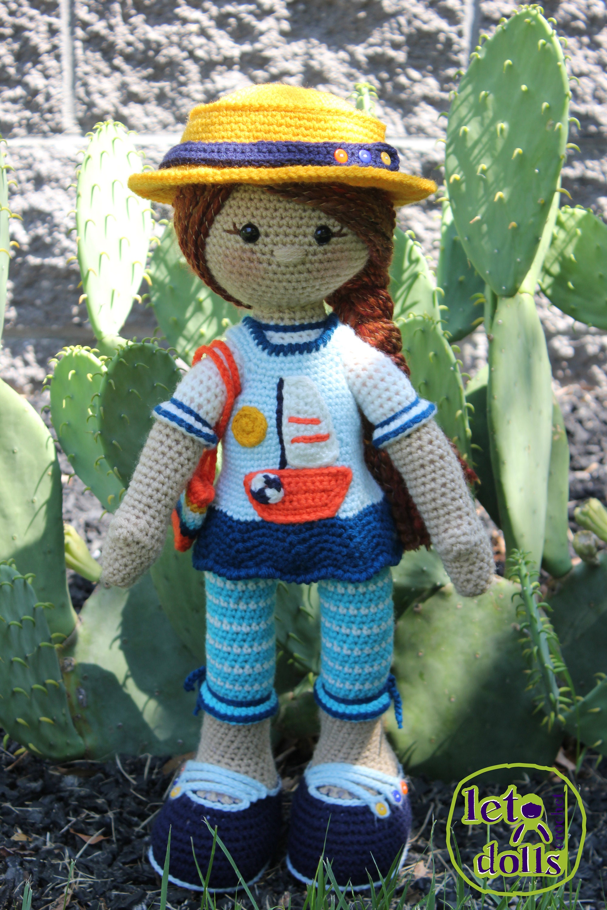 Fay Large Crochet Doll Pattern Amigurumi 21/ 53 Cm | Etsy