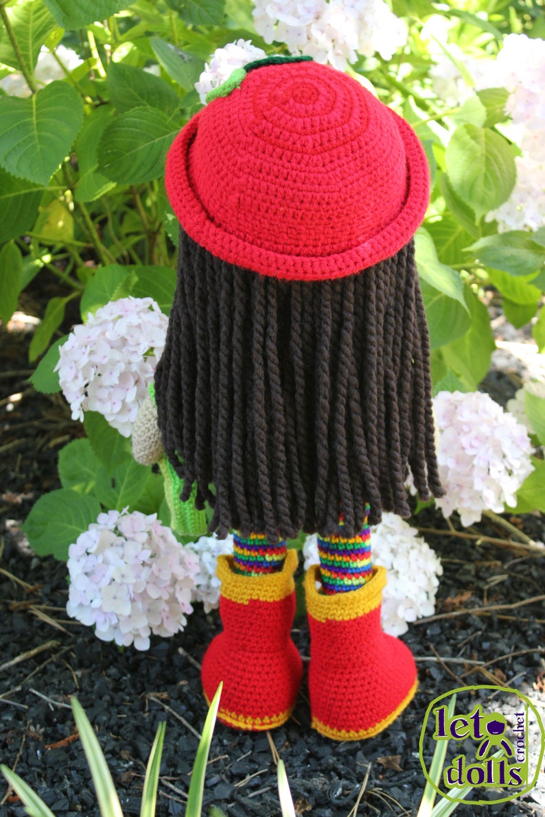 Emma Large Crochet Doll Pattern Amigurumi 21/ 53 Cm | Etsy