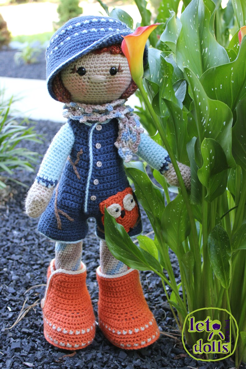 Maya Large Crochet Doll Pattern 21/53cm Tall Amigurumi | Etsy