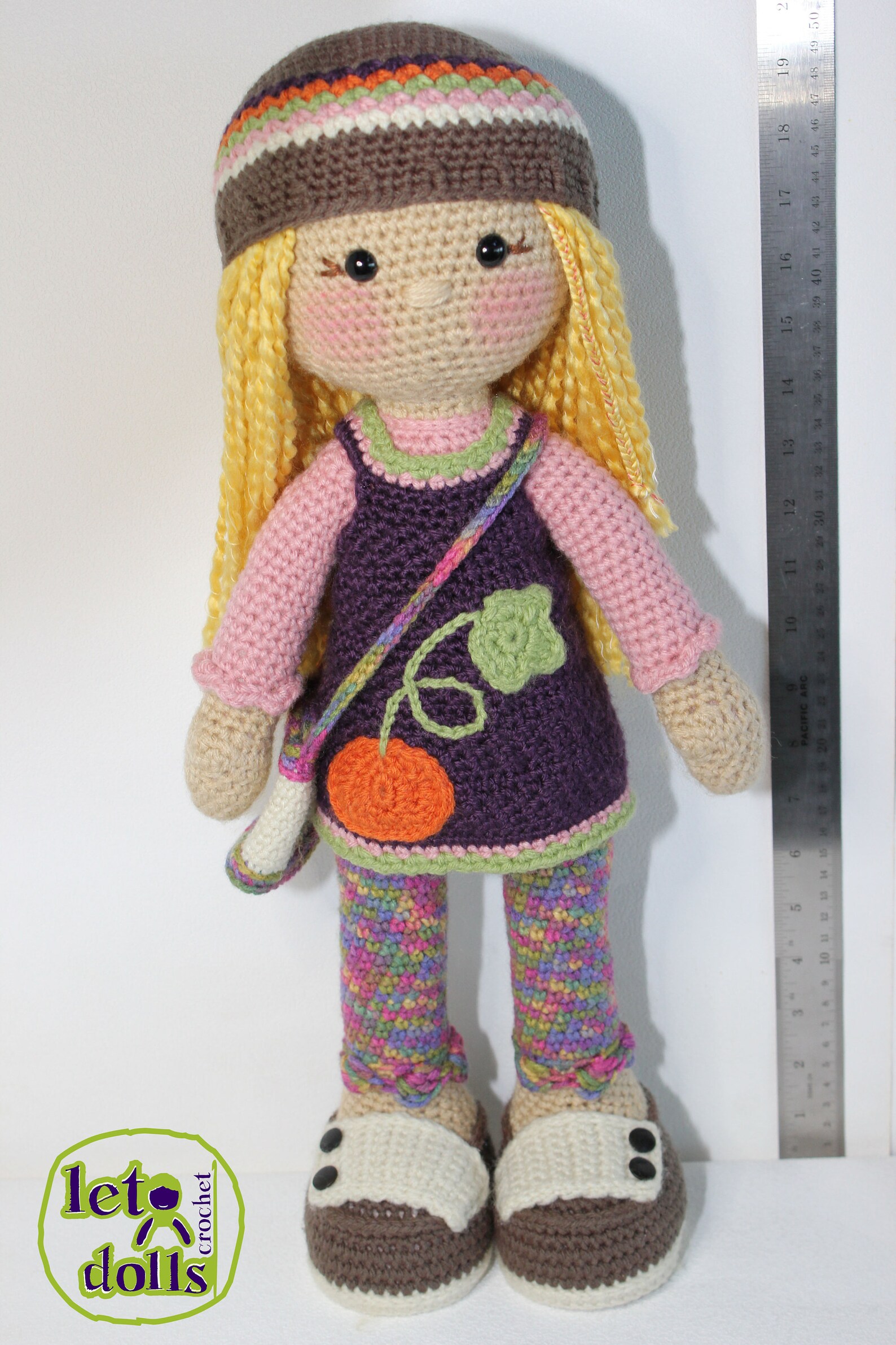 Gabi Large Crochet Doll Pattern | Etsy