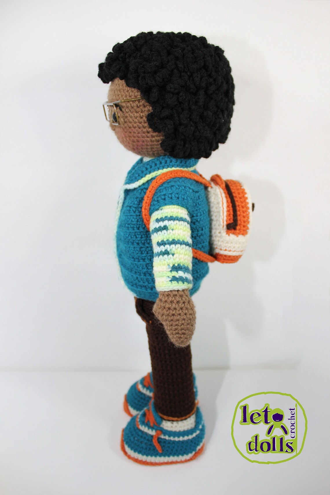 Jamal Large Crochet Doll Pattern Amigurumi 21/ 53 Cm | Etsy