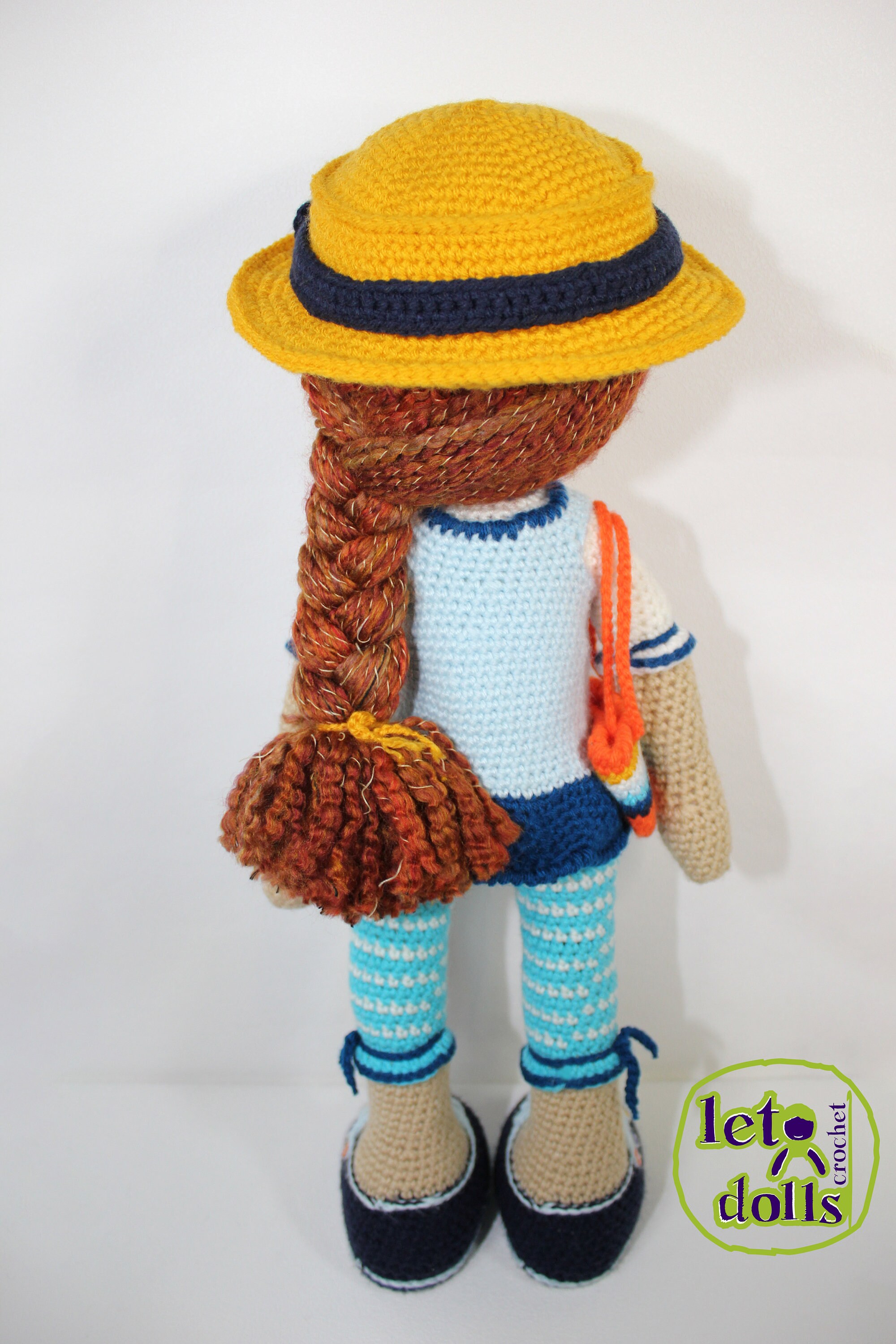 Fay Large Crochet Doll Pattern Amigurumi 21/ 53 Cm | Etsy