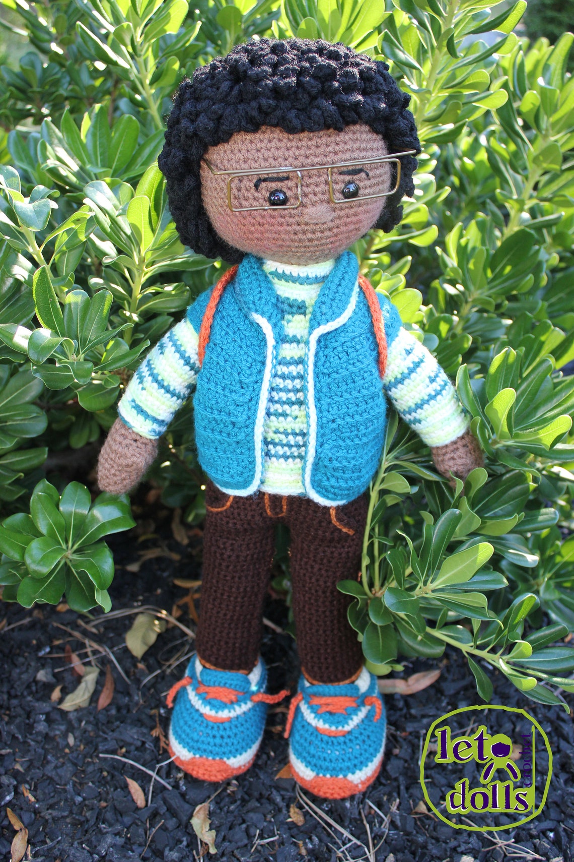 Jamal Large Crochet Doll Pattern Amigurumi 21/ 53 Cm | Etsy