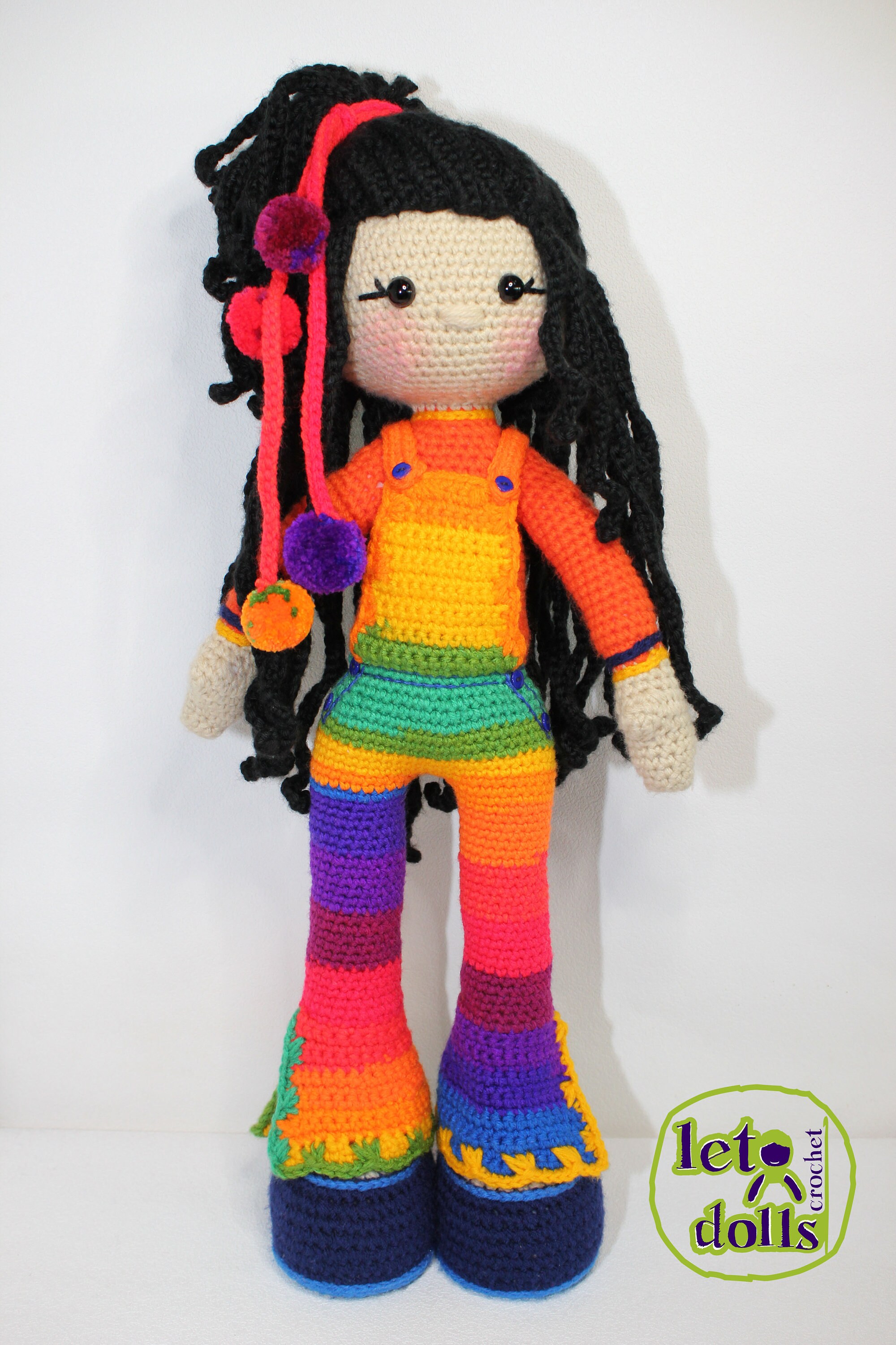 Ivy Large Crochet Doll Pattern Amigurumi 21/ 53 Cm - Etsy