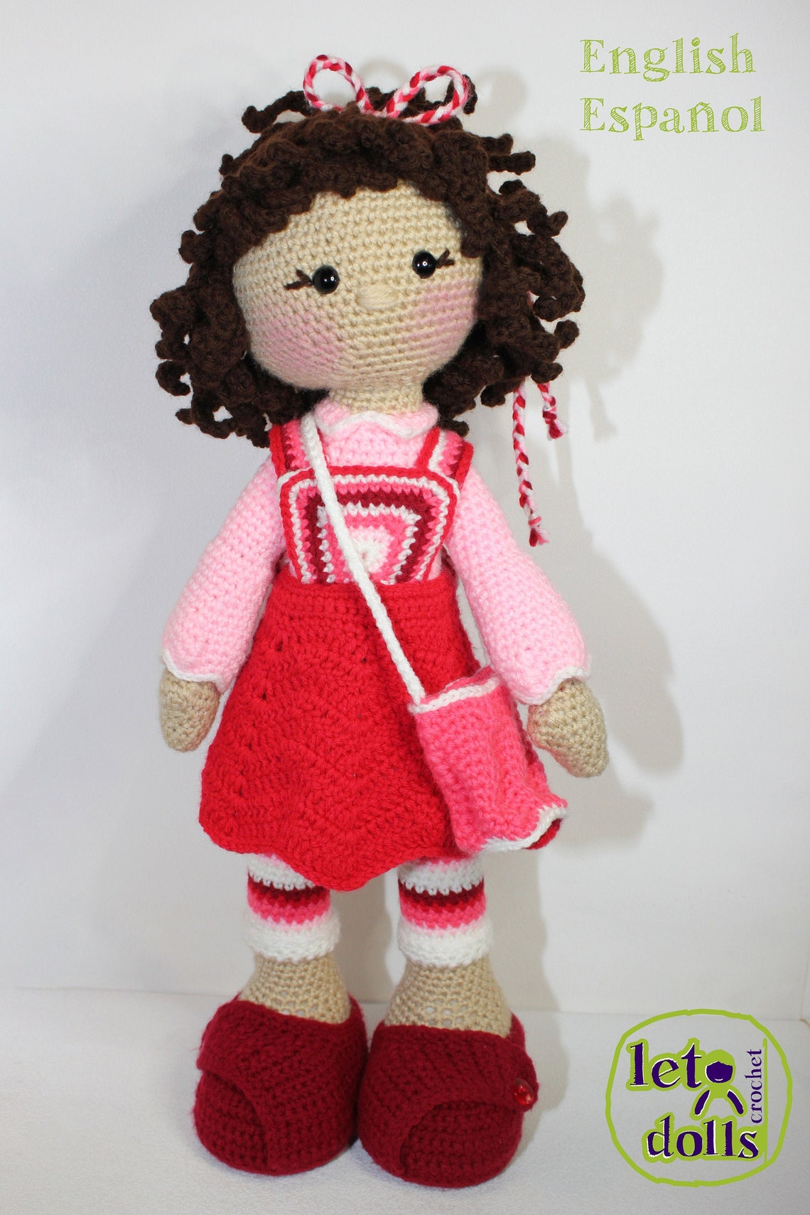 Nora Large Crochet Doll Pattern 21/53cm Tall Amigurumi | Etsy