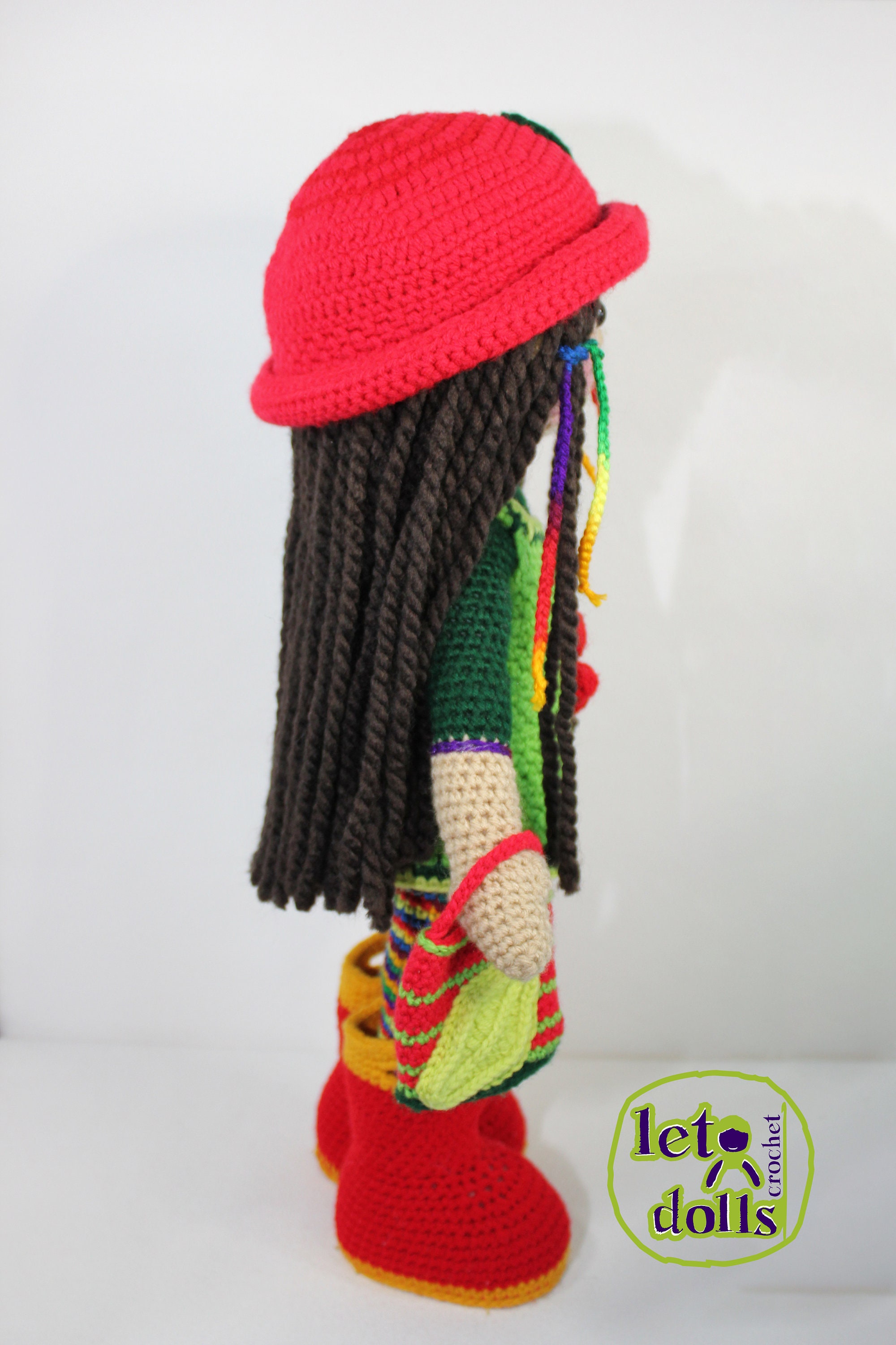 Emma Large Crochet Doll Pattern Amigurumi 21/ 53 Cm | Etsy