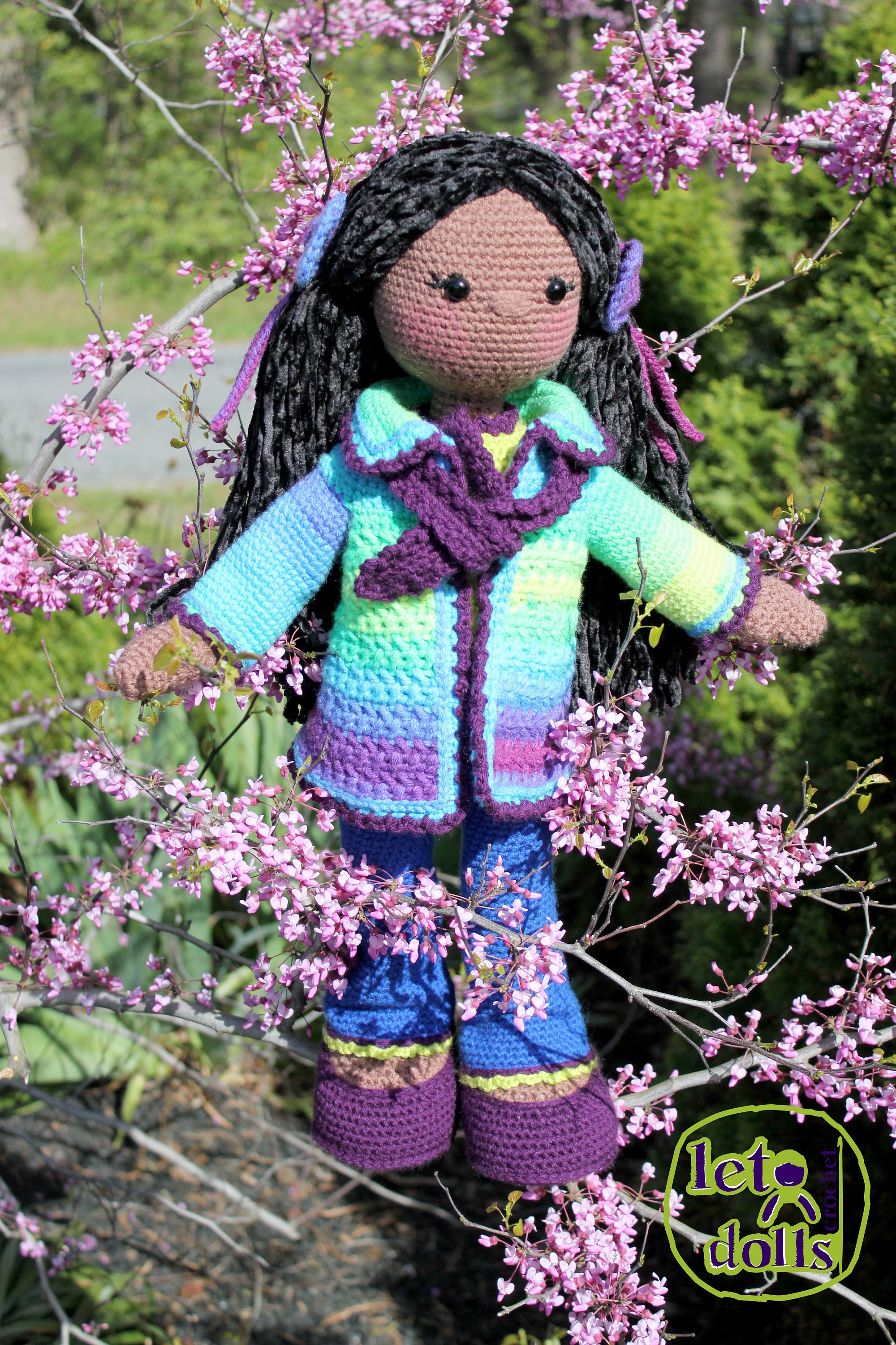 Lily Large Crochet Doll Pattern, 21