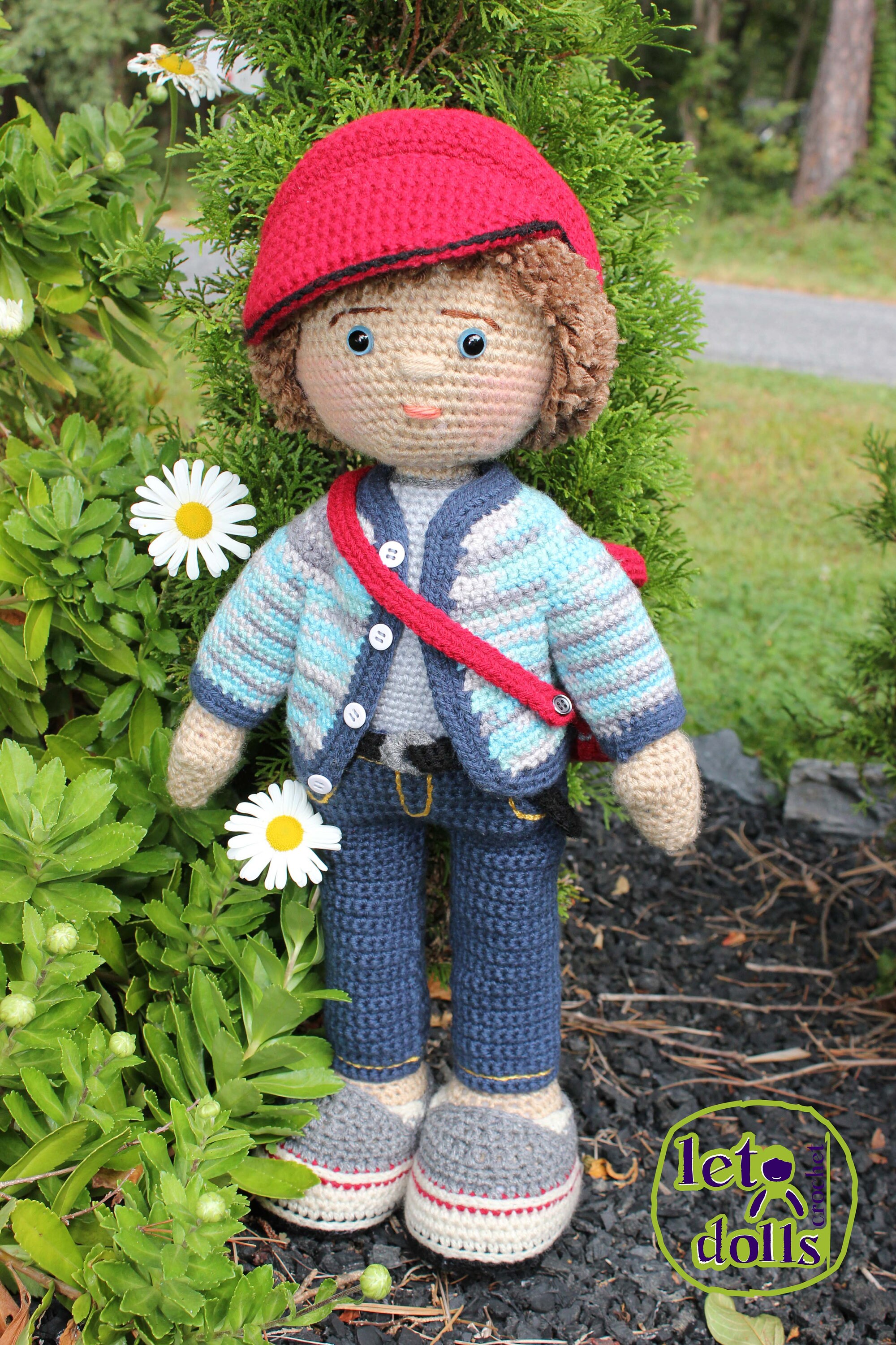 Alex Large Crochet Doll Pattern Amigurumi 21/ 53 Cm - Etsy