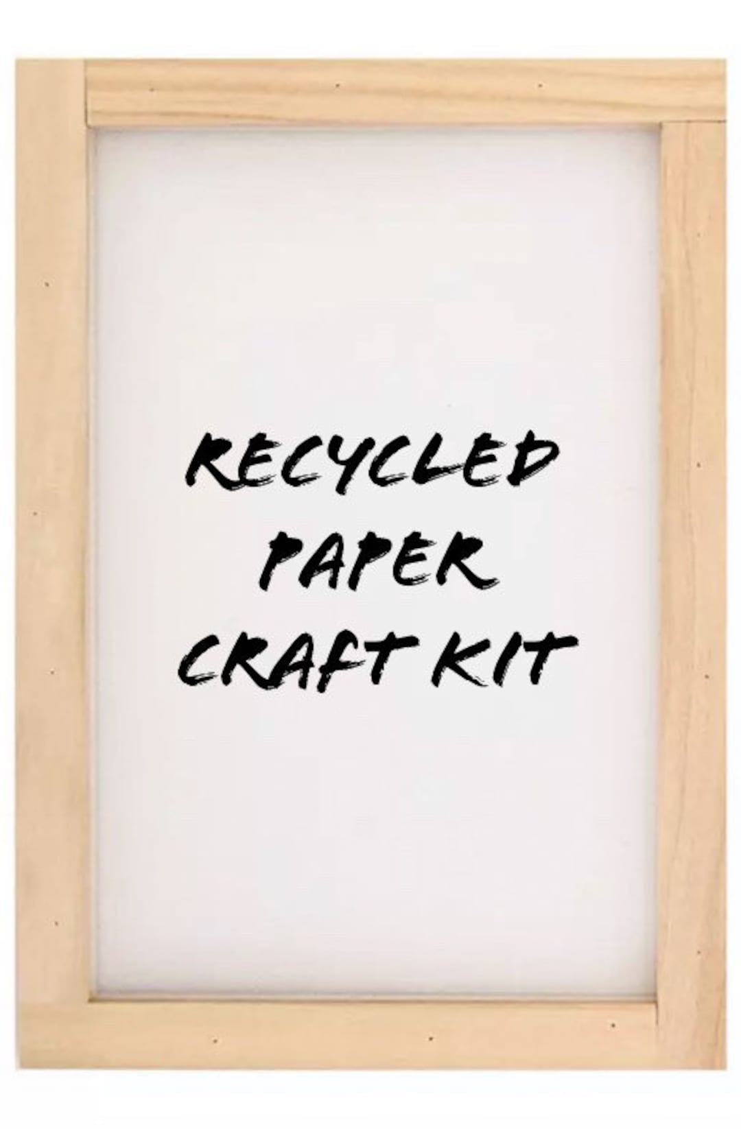 Recycled Paper Craft Kit DIY - Etsy