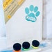Artwork by Your Dog! Dog DIY Craft Kit Paw Personalized Custom - Etsy